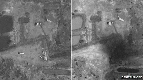 Satellite tracks Sudan oil damage - BBC News