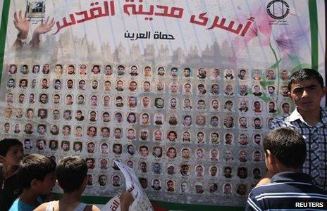 Palestinian prisoners in Israel continue hunger strike - BBC News