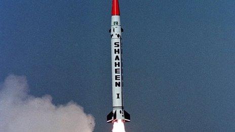 Pakistan 'launches first cruise missile from submarine' - BBC News