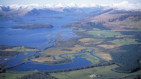 Nature reserve plans for Loch Lomond site - BBC News