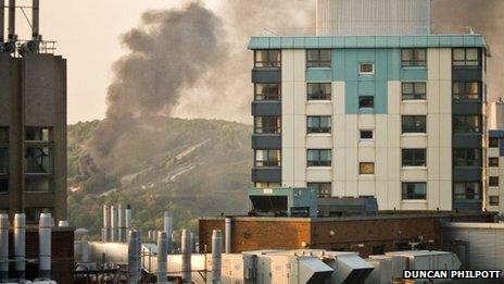 Sheffield Ski Village third fire in three weeks - BBC News
