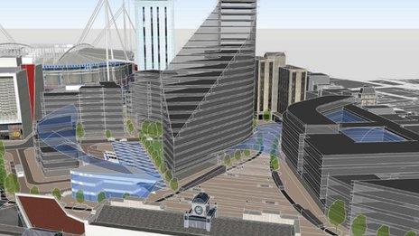 Cardiff Business District under review - Russell Goodway - BBC News
