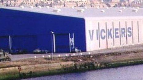 Newcastle's Vickers Armstrong works back in business - BBC News