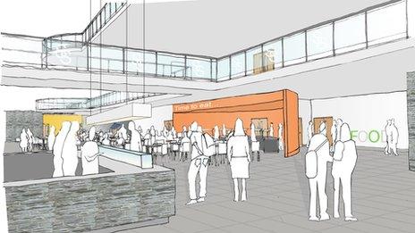 £350m Aberdare super-school plan unveiled - BBC News