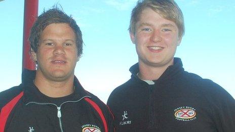 Gloucester sign Jersey's James Voss for new rugby scholarship - BBC Sport