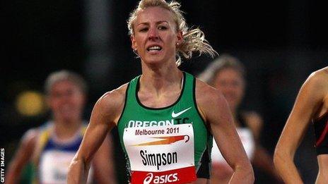 Jemma Simpson sets sights on 2014 comeback - BBC Sport
