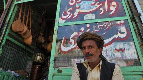 Taliban poetry and the lone fighter - BBC News