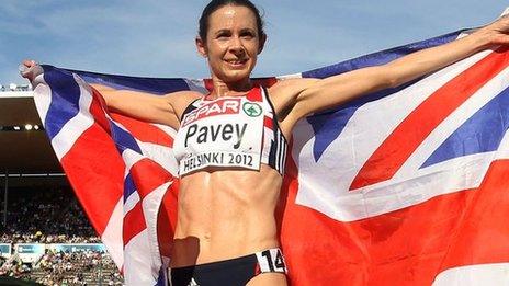 Jo Pavey, 40, could race at 2018 Commonwealth Games - BBC Sport