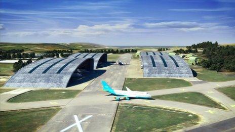Aerohub business park at Newquay Airport to gain £6m investment - BBC News