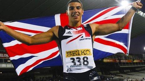 Adam Gemili: From football's 'Road Runner' to GB sprinting star - BBC Sport