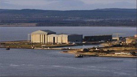 New £20m deep water quay at Nigg officially opened - BBC News