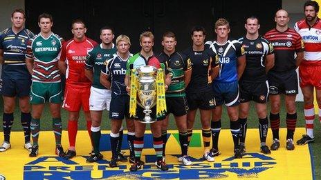 Premiership Rugby in £152m broadcast deal with BT - BBC News