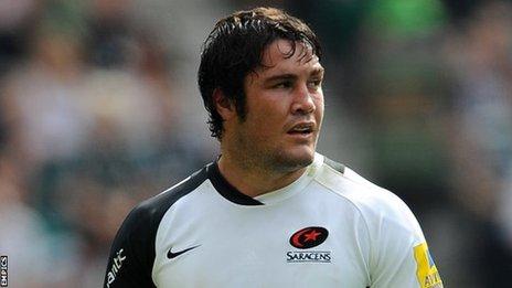 England centre Brad Barritt out of autumn internationals - BBC Sport