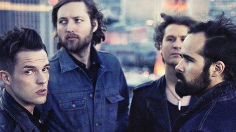 The Killers get ready for Battle - BBC News