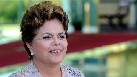 Dilma Rousseff and Brazil set for two testing years - BBC News