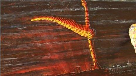 Louis Smith sculpture: Farmer donates Cambridgeshire field - BBC News