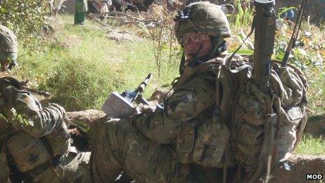 Sgt Steven Leslie awarded Mention in Despatches for Afghan bravery ...