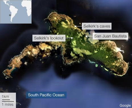 Robinson Crusoe: Life on the real island - BBC News