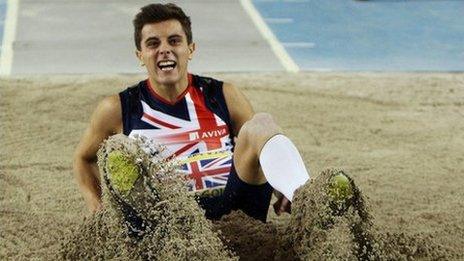 Ben Williams chases triple-jump Olympic dream in USA - BBC News