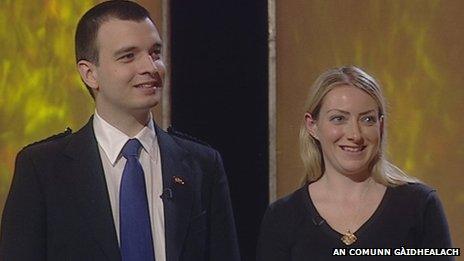Gold medal winners at Dunoon's Royal National Mod - BBC News