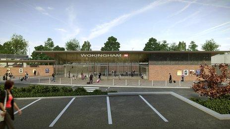 Wokingham railway station gets £6m upgrade - BBC News