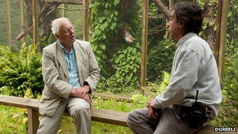 Durrell monkey on new BBC Attenborough show - BBC News