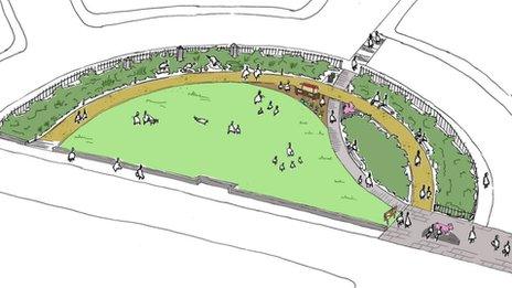 Boscombe Crescent redevelopment plans submitted - BBC News