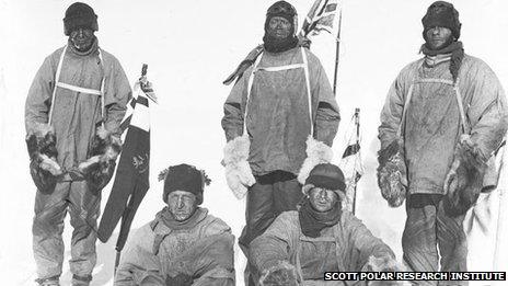 Scott of the Antarctic: Last letter revealed in full - BBC News