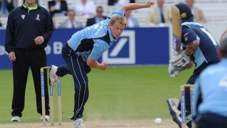 Worcestershire: Matt Pardoe and Graeme Cessford to be released - BBC Sport