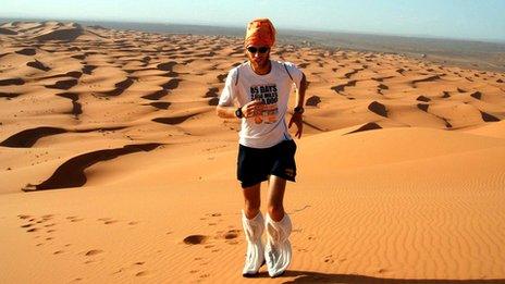 GP Andrew Murray to run seven world ultra marathons - BBC News