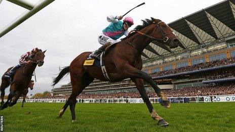 Frankel: 'Super stud' stallion in demand for £125,000 a time - BBC Sport