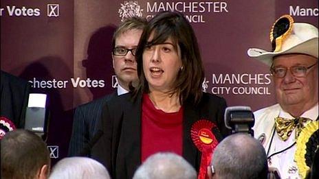 Labour's Lucy Powell wins Manchester Central election - BBC News