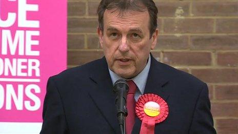 Barry Coppinger defends appointment of Ed Chicken - BBC News