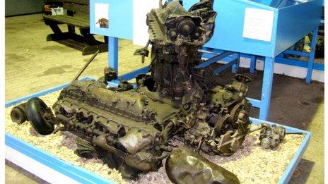 The 'wreckologists' digging for World War II aircraft - BBC News