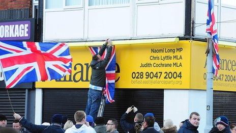 Timeline of attacks on Northern Ireland political parties - BBC News