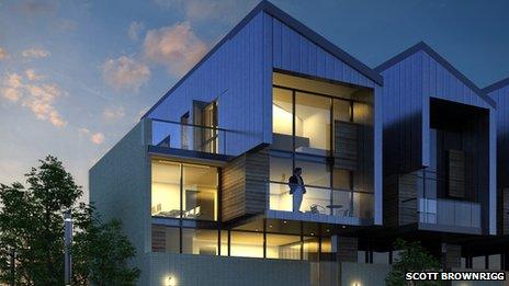 Cardiff Bay 798 homes and cantilever towers plan backed - BBC News