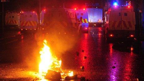 NI riots make headlines across globe - BBC News
