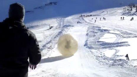 Zorb balls destroyed after Gloucester party children fall ill - BBC News