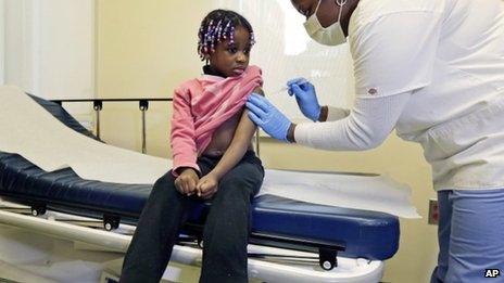 Most of US gripped by flu outbreak - BBC News