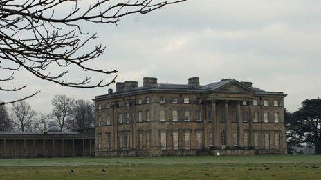 Attingham Park: National Trust house 'now watertight' - BBC News