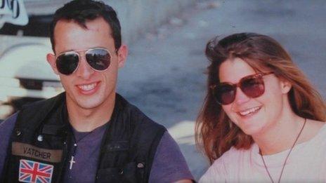 Sean Vatcher recalls Bosnia death of Collette Webster - BBC News