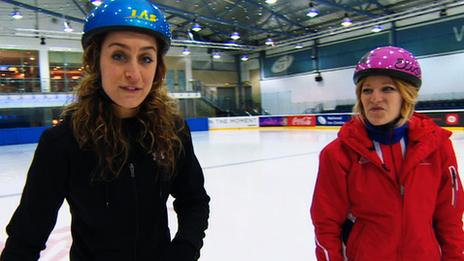 Get Inspired: How to get into ice skating - BBC Sport