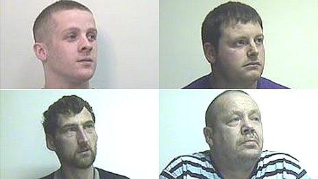 Four major drug dealers jailed after police raids - BBC News