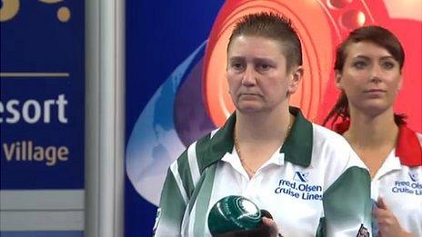 Alison Merrien wins two British Isles Indoor titles - BBC Sport
