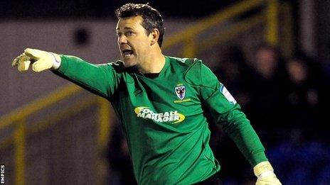 Gary Alexander: Crawley Town striker to fight for place - BBC Sport