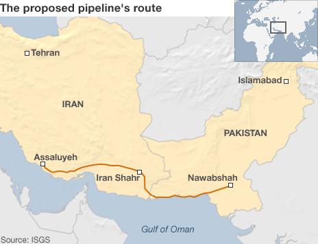 Pakistan-Iran gas pipeline defies US - BBC News