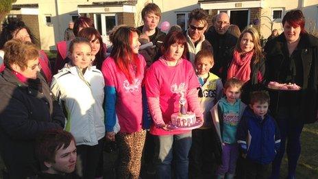 April Jones: Family releases balloons on missing girl's sixth birthday ...