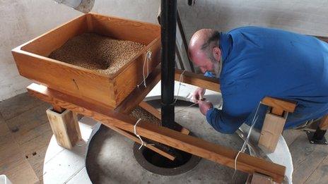 Moulton windmill's flour-from-sail power for first time in 120 years ...