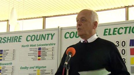 Tories retain control in Leicestershire elections - BBC News