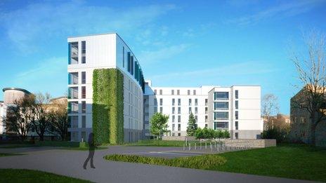 Norwich UEA new halls of residence to be built - BBC News